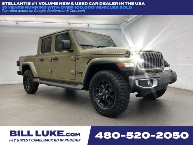New 2025 Jeep Gladiator Texas Trail Crew Cab in Phoenix #CN59220 | Bill Luke Chrysler Jeep Dodge Ram