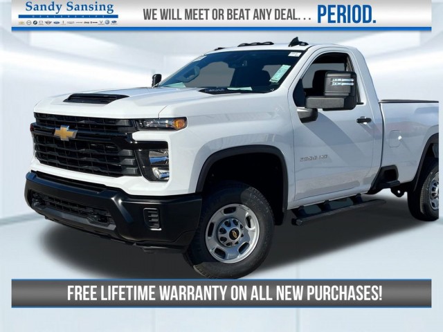 New 2025 Chevrolet Silverado 2500 HD WT Regular Cab in Pensacola #CP25115 | Sandy Sansing Chevrolet