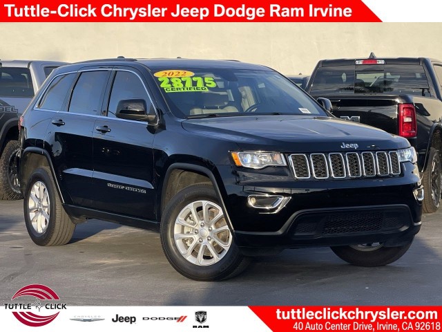 Certified Pre-Owned 2022 Jeep Grand Cherokee WK Laredo E Sport Utility in Irvine #J136405 ...