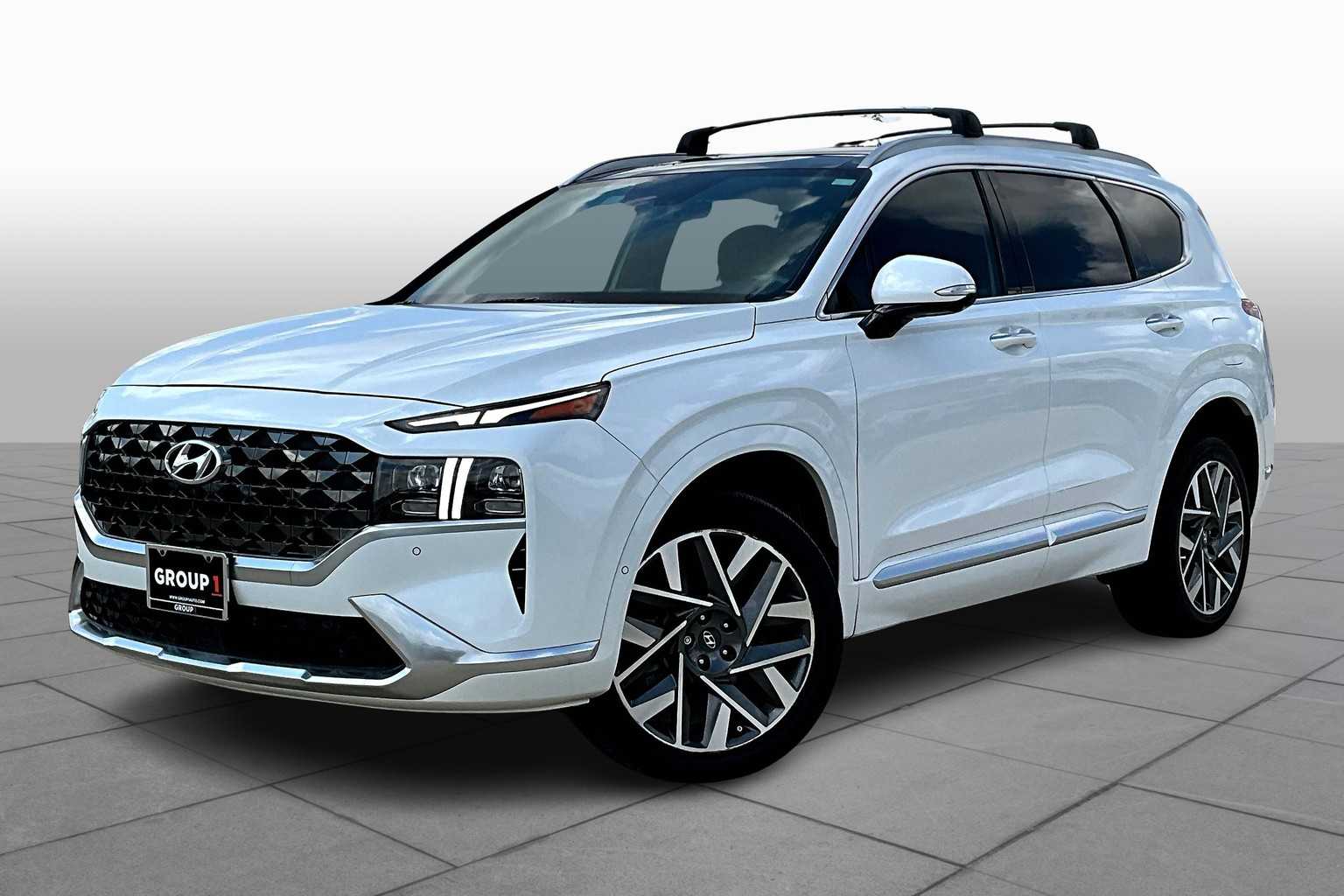 Certified Pre-Owned 2021 Hyundai Santa Fe Calligraphy Sport Utility in Houston #MH364439 ...