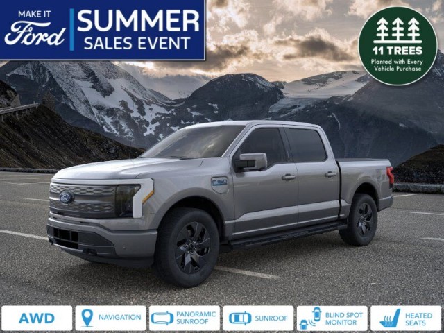 New 2024 Ford F-150 Lightning Lariat – Extended Range SuperCrew in Kent ...