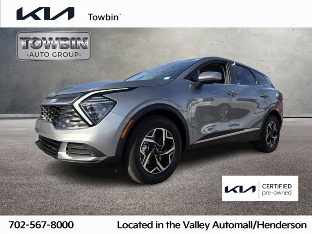 Certified Pre-Owned 2025 Kia Sportage LX 4D Sport Utility in Henderson #SL359633 | Towbin Kia