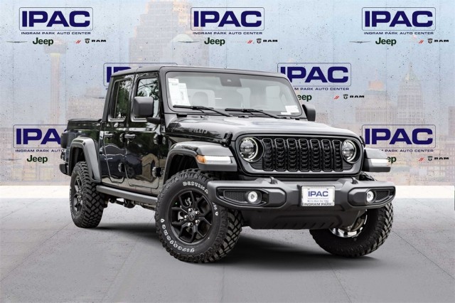 New 2024 Jeep Gladiator Willys Crew Cab in San Antonio #C123782 ...