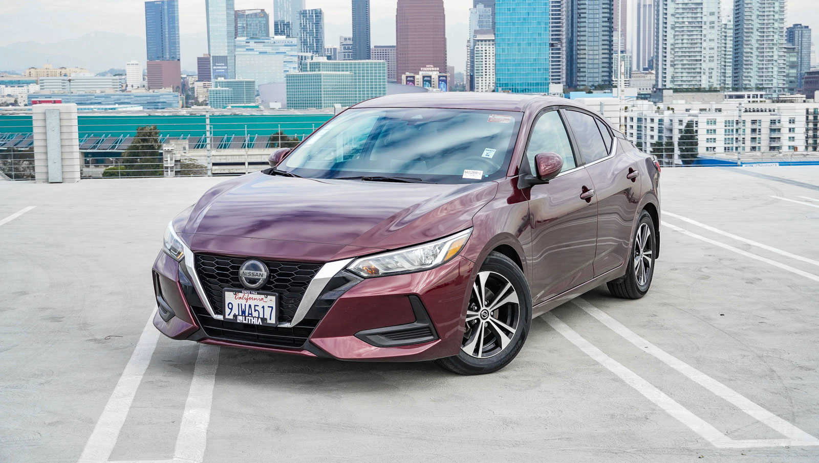 Certified Pre-Owned 2021 Nissan Sentra SV 4dr Car in Los Angeles # ...