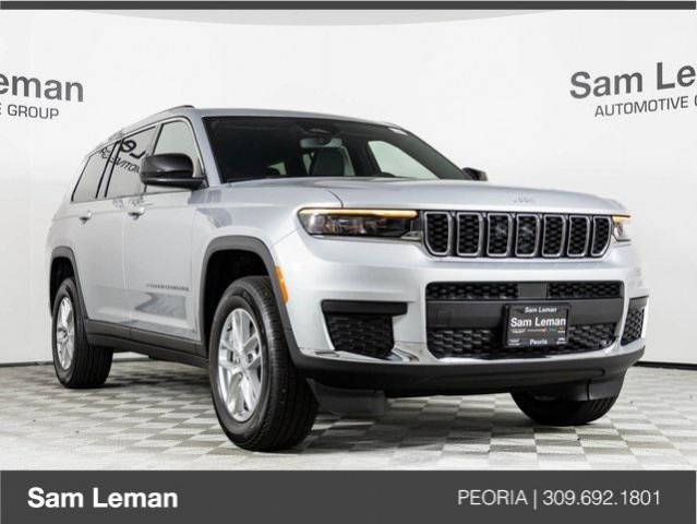 New 2024 Jeep Grand Cherokee L Laredo X Sport Utility in Central IL #J7838 | Sam Leman ...