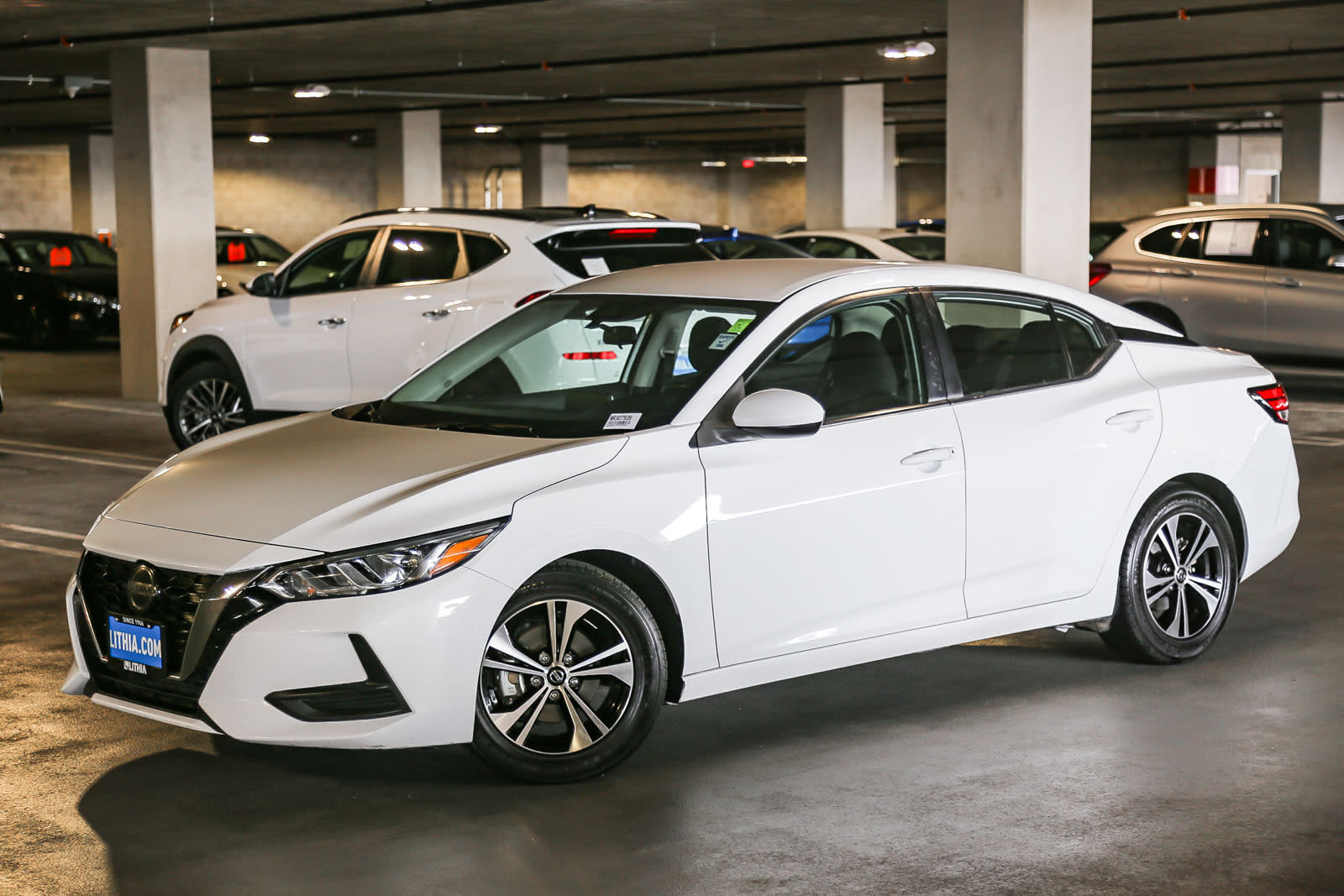 Pre-Owned 2021 Nissan Sentra SV 4dr Car in Los Angeles #NR307939 | Nissan of Downtown L.A.