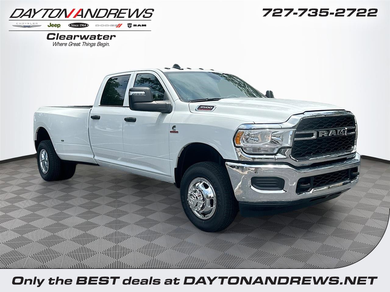 New 2024 RAM 3500 Tradesman Crew Cab in St. Petersburg #R0531 | Dayton Andrews Dodge Chrysler ...
