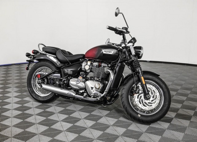 New 2024 Triumph Bonneville Speedmaster Stealth Edition in Fletcher # ...