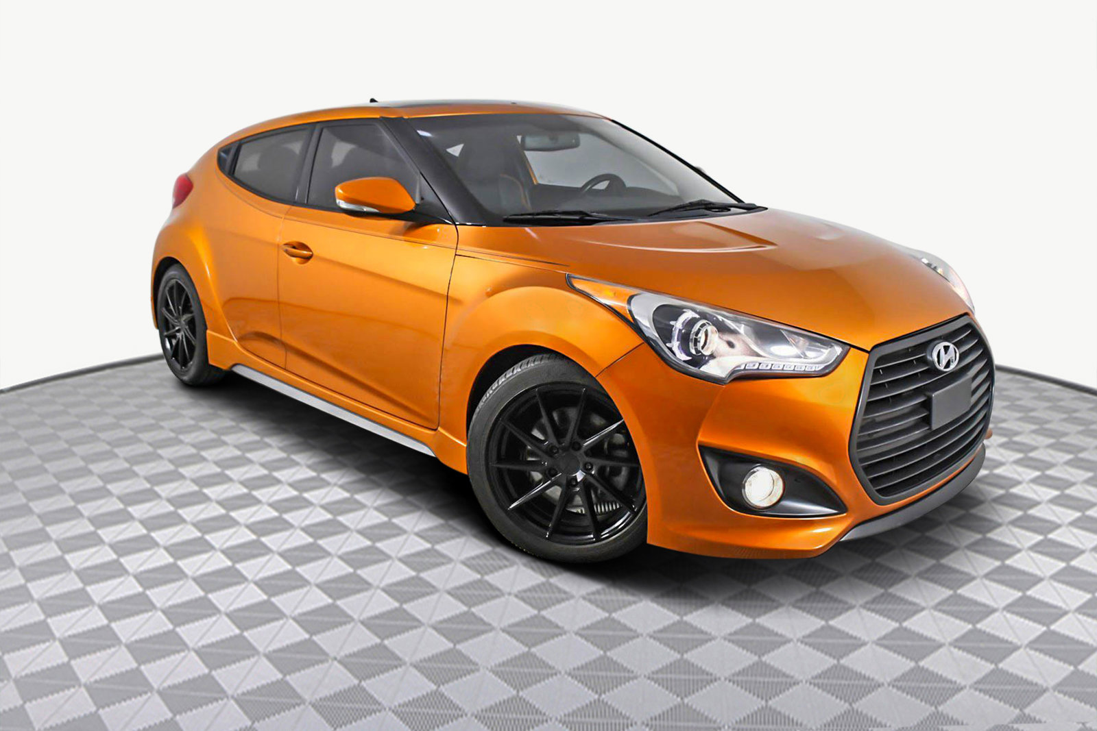 Hyundai Veloster Turbo Orange