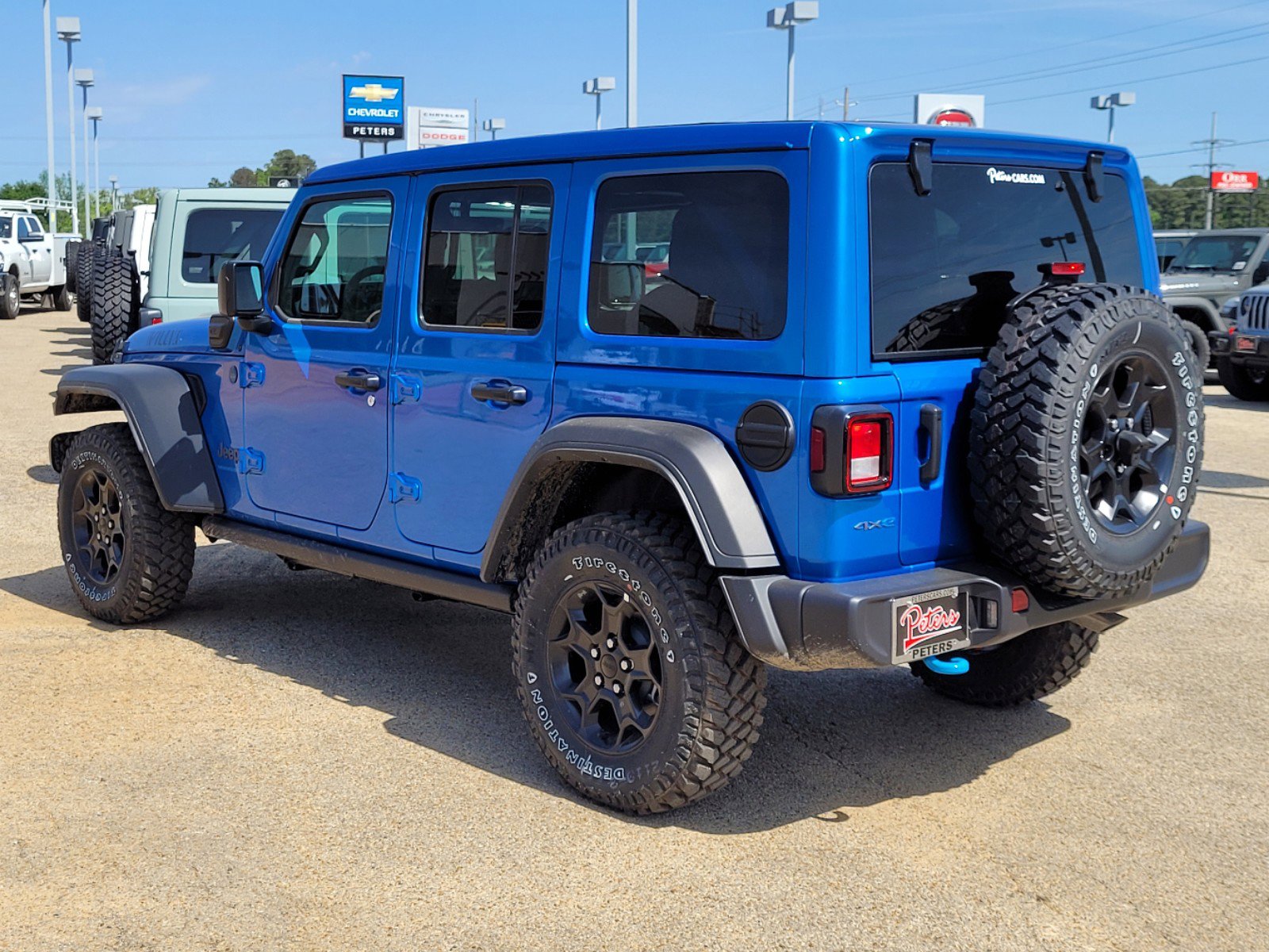 New 2023 Jeep Wrangler 4xe Base 4xe Convertible In Longview 23d467