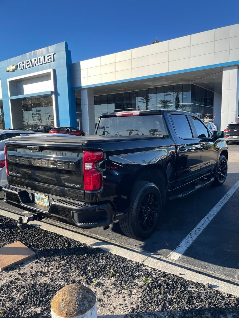 Pre-Owned 2024 Chevrolet Silverado 1500 Custom Crew Cab in Plant City # ...