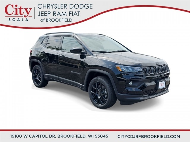 New 2025 Jeep Compass Latitude Utility Diamond Black Crystal Pearl-Coat Exterior Paint for Sale ...