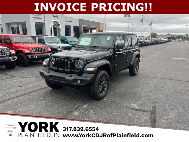 New 2024 Jeep Wrangler 4D Sport Utility in #PF24458 | York Automotive