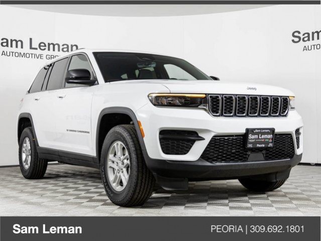 New 2025 Jeep Grand Cherokee Laredo 4D Sport Utility in Central IL #J8177 | Sam Leman Automotive ...