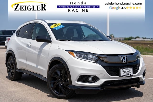Pre-Owned 2021 Honda HR-V AWD SPORT 4D Sport Utility in Mt Pleasant ...