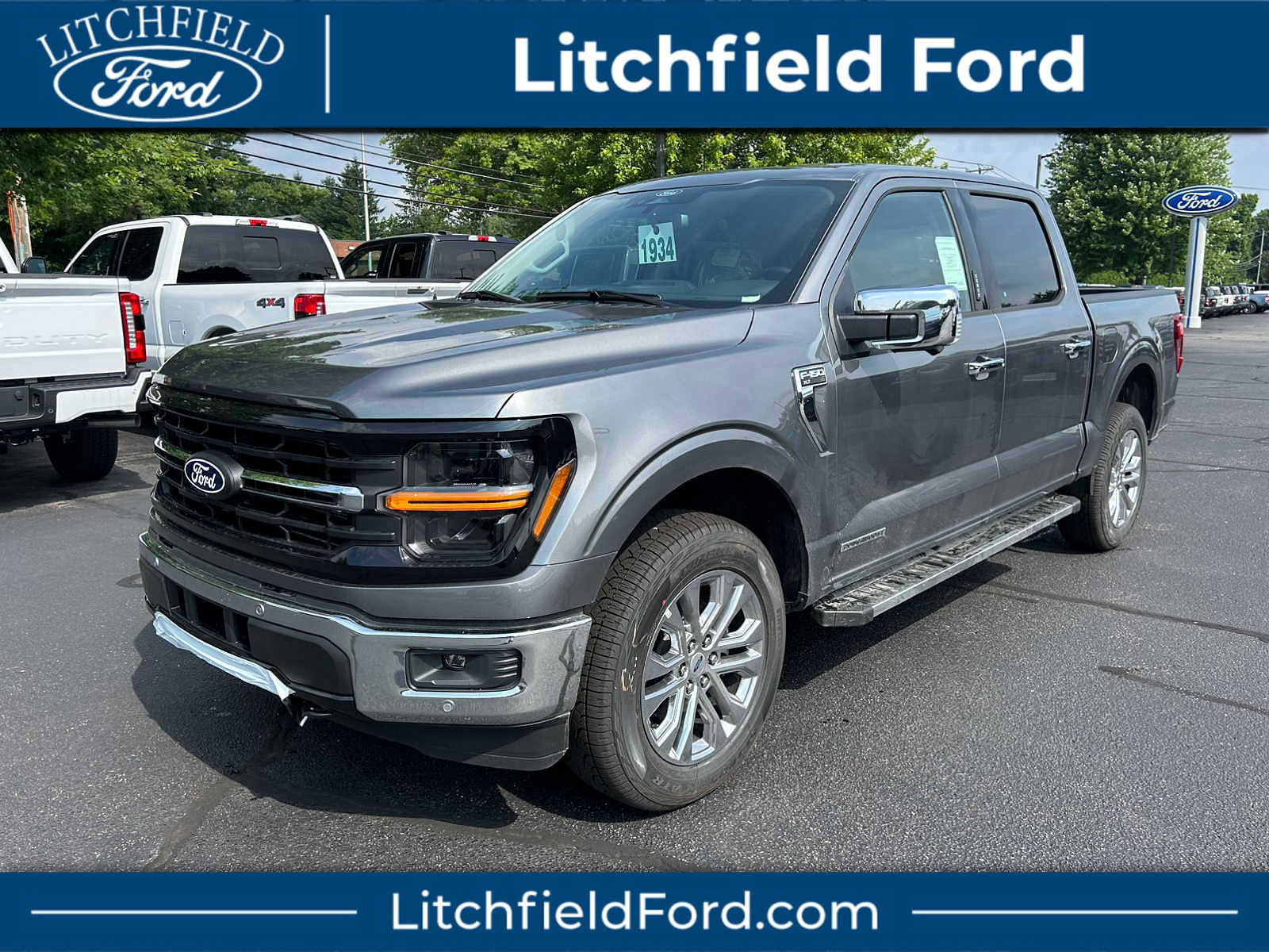 New 2024 Ford F-150 XLT SuperCrew® in Litchfield #1934 | Litchfield Ford