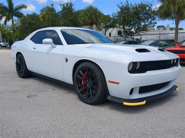 White Challenger Black Rims