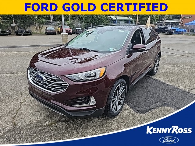 Certified Pre-Owned 2021 Ford Edge Titanium 4D Sport Utility in # ...