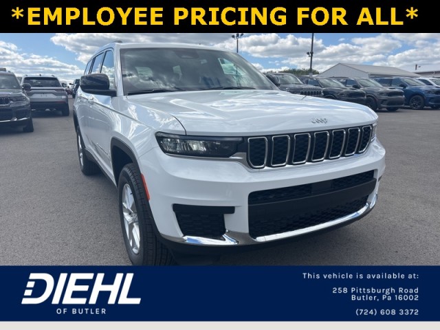 New 2025 Jeep Grand Cherokee L Laredo Utility in McKees Rocks #25BJ04032 | Diehl CDJR of Robinson