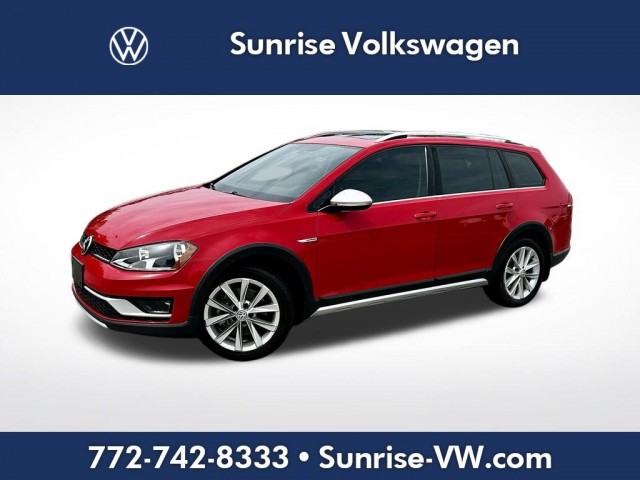 Pre-Owned 2017 Volkswagen Golf Alltrack 4 Door Wagon in Fort Pierce # ...