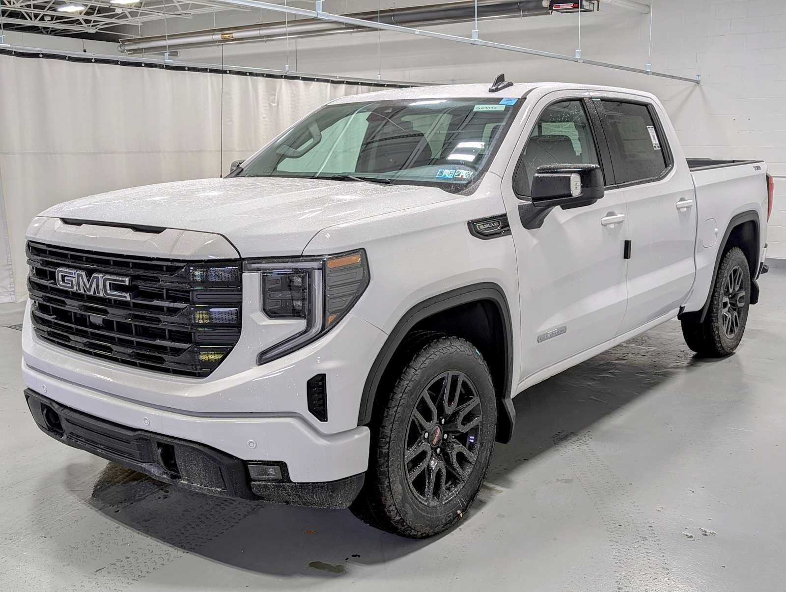 New 2025 GMC Sierra 1500 Elevation in Summit White | Greensburg, PA | #G03998