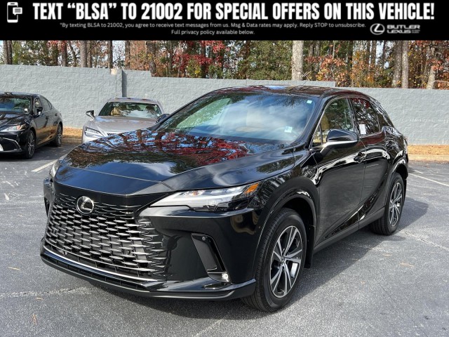New 2025 LEXUS RX 350 FWD SUV in #C054158 | Butler Auto Group