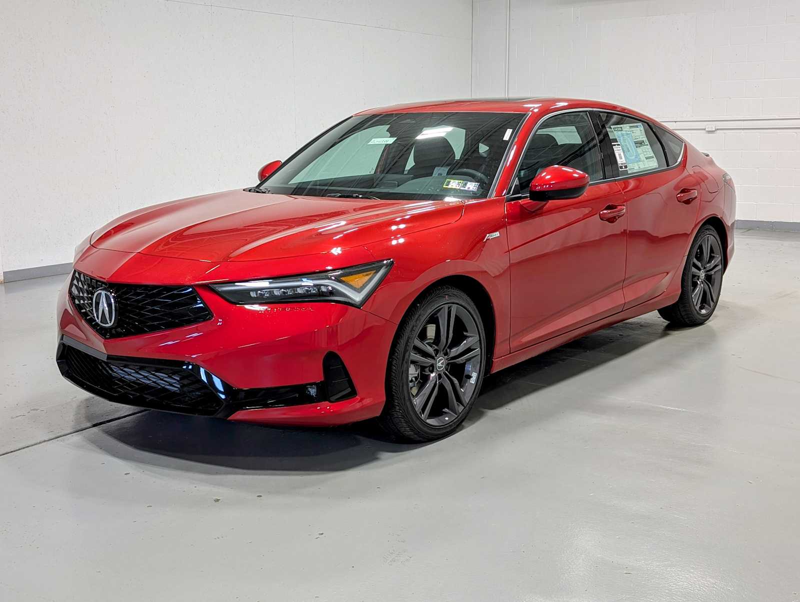 New 2025 Acura Integra w/A-Spec Package in Performance Red Pearl ...