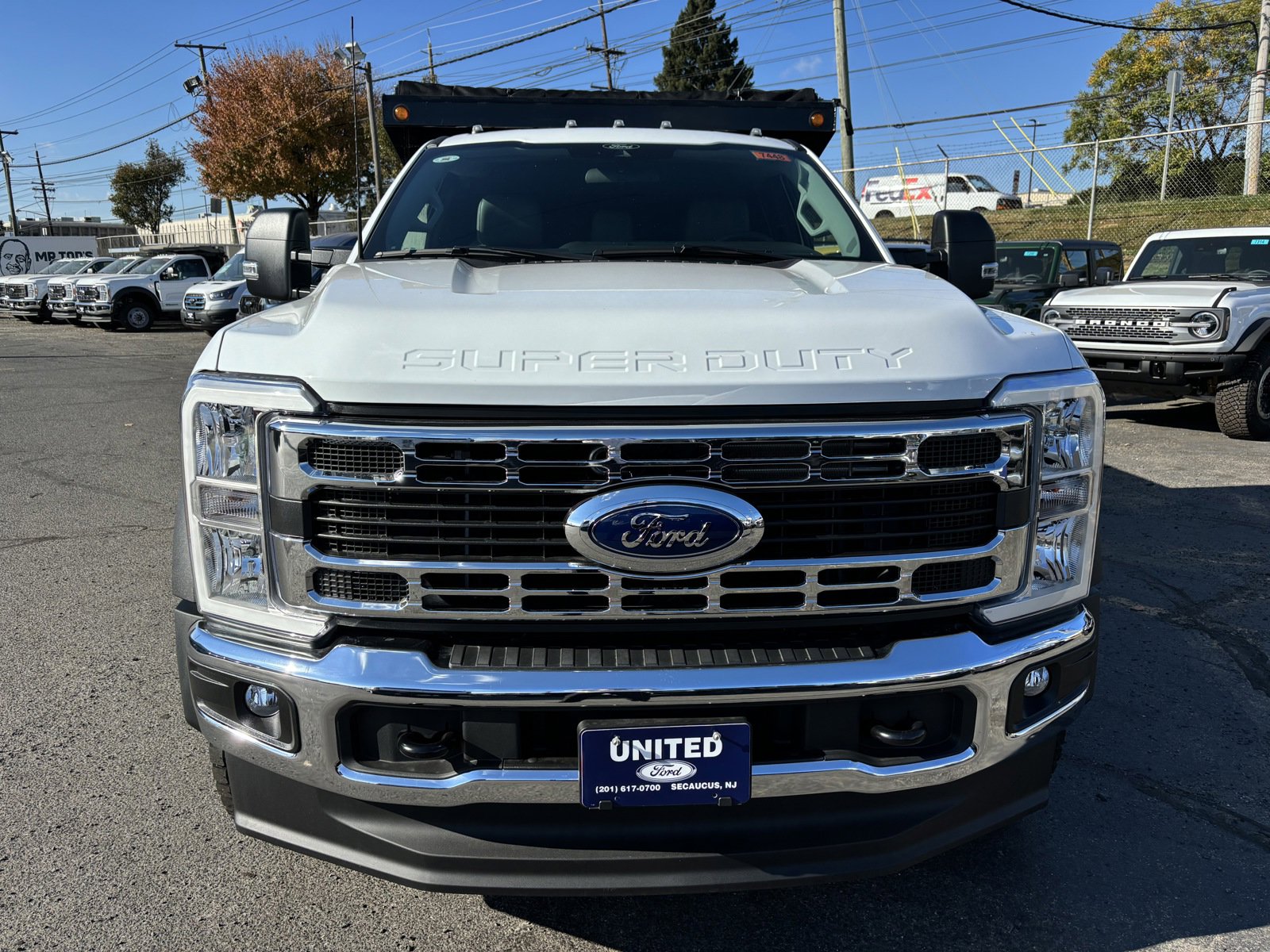 New 2024 Ford F550 w/11 FOOT DUMP BODY 7.3L GAS F-550® XL Super Cab ...