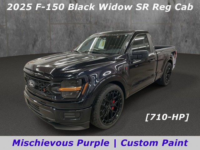 New 2025 Ford F-150 Black Widow SR by Fox Factory Regular Cab (6’6″) in ...