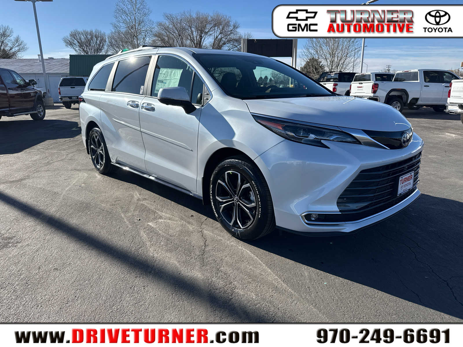 New 2025 Toyota Sienna Platinum 7 PASSENGER in Montrose #S8047 | Turner Toyota
