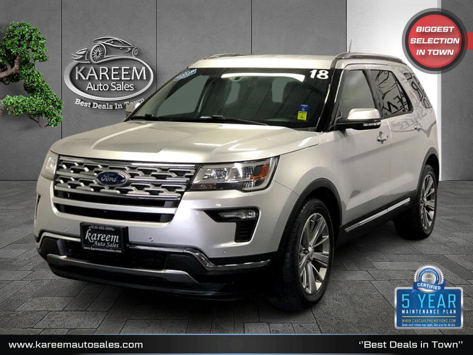 Pre-Owned 2018 Ford Explorer Limited Sport Utility in Sacramento #15193 | Kareem Auto Sales Inc