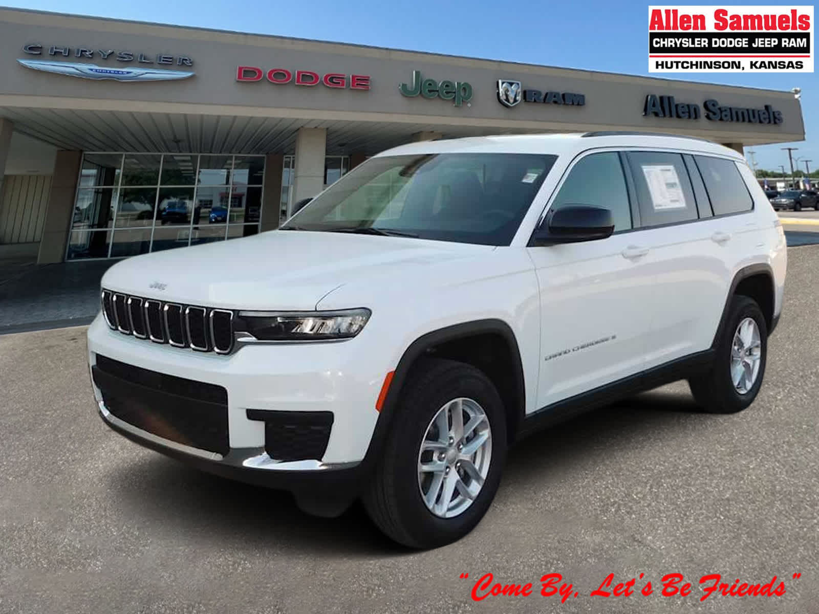 New 2025 Jeep Grand Cherokee L Laredo Utility in Hutchinson #S8632867 | Allen Samuels Chrysler ...