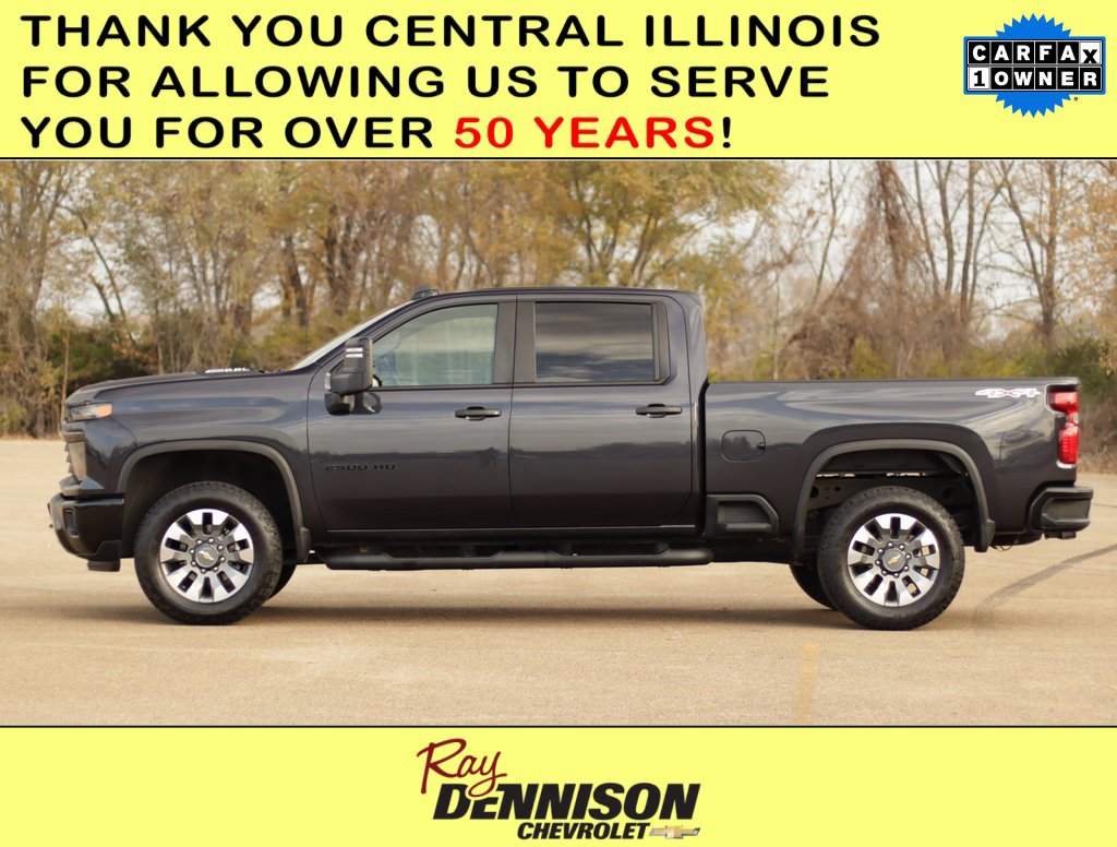 Certified Pre-Owned 2024 Chevrolet Silverado 2500 HD Custom Crew Cab ...