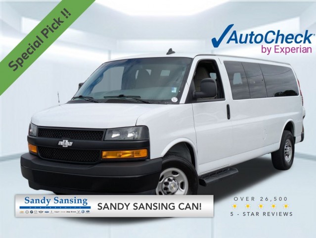 Pre-Owned 2022 Chevrolet Express 3500 LS Extended Passenger Van in ...