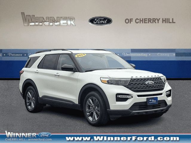 Certified Pre-Owned 2022 Ford Explorer XLT 4 Door SUV in Cherry Hill # ...