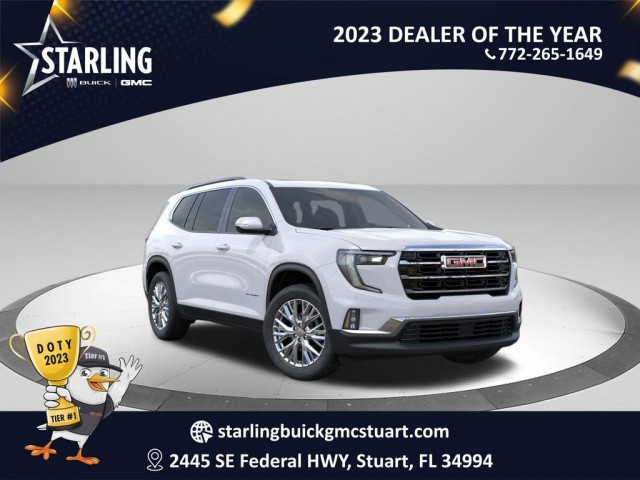 New 2024 GMC Acadia Elevation SUV in Stuart #RJ191181 | Starling Buick GMC Of Stuart | Starling ...