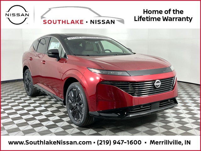 New 2025 Nissan Murano Platinum Crossover Two-tone Scarlet Ember Tricoat / Super Black in ...