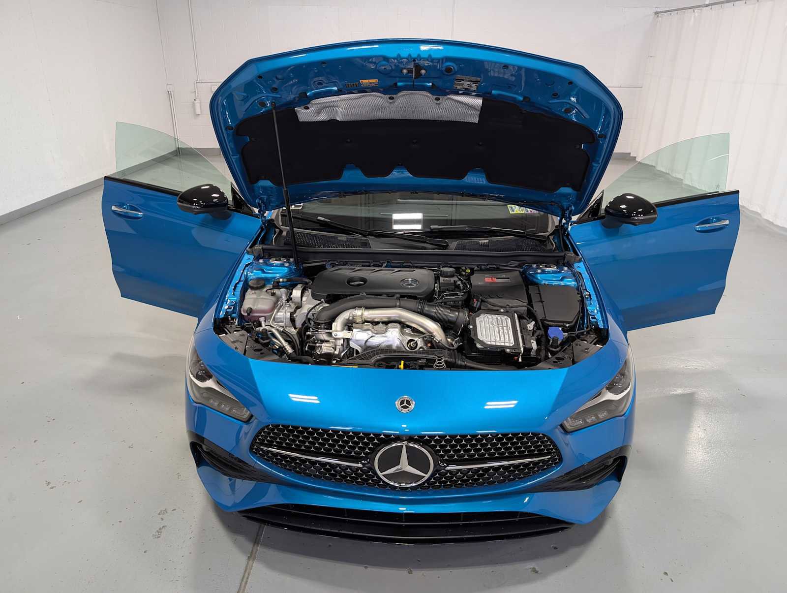 New 2025 Mercedes-Benz CLA CLA 250 in MANUFAKTUR Hyper Blue Metallic ...