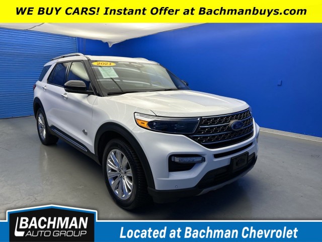Pre-Owned 2021 Ford Explorer King Ranch Sport Utility in Jeffersonville ...