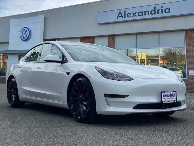 Pre-Owned 2021 Tesla Model 3 Performance 4D Sedan in Alexandria #P28718 ...