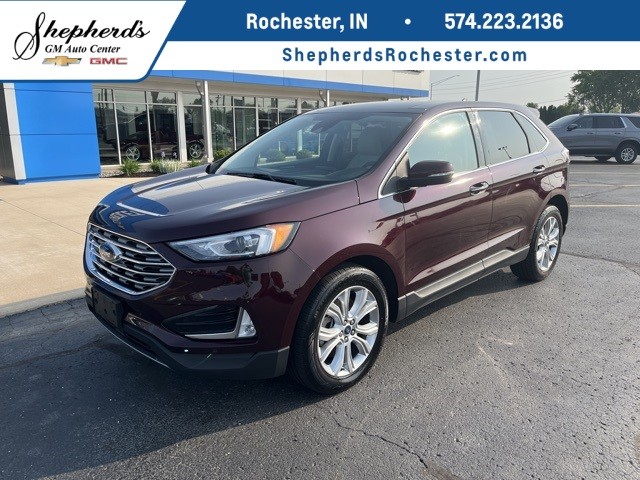 Pre-Owned 2021 Ford Edge Titanium 4D Sport Utility in Auburn #R19520A ...