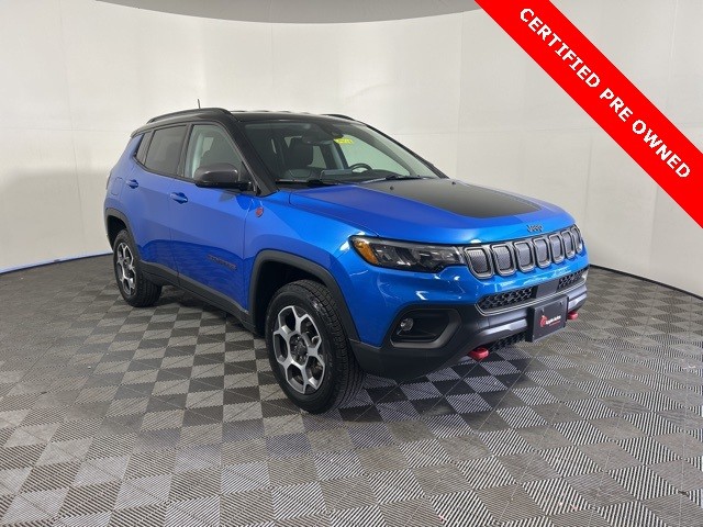 Certified Pre-Owned 2022 Jeep Compass Trailhawk 4D Sport Utility in #RD9151A | Apple Autos
