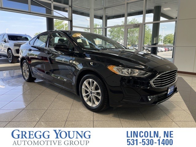 Used 2020 Ford Fusion SE 4D Sedan Black for Sale in Omaha | #L3914