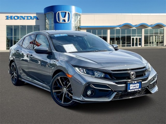Certified Pre-Owned 2021 Honda Civic Sport 4D Hatchback in Downey ...