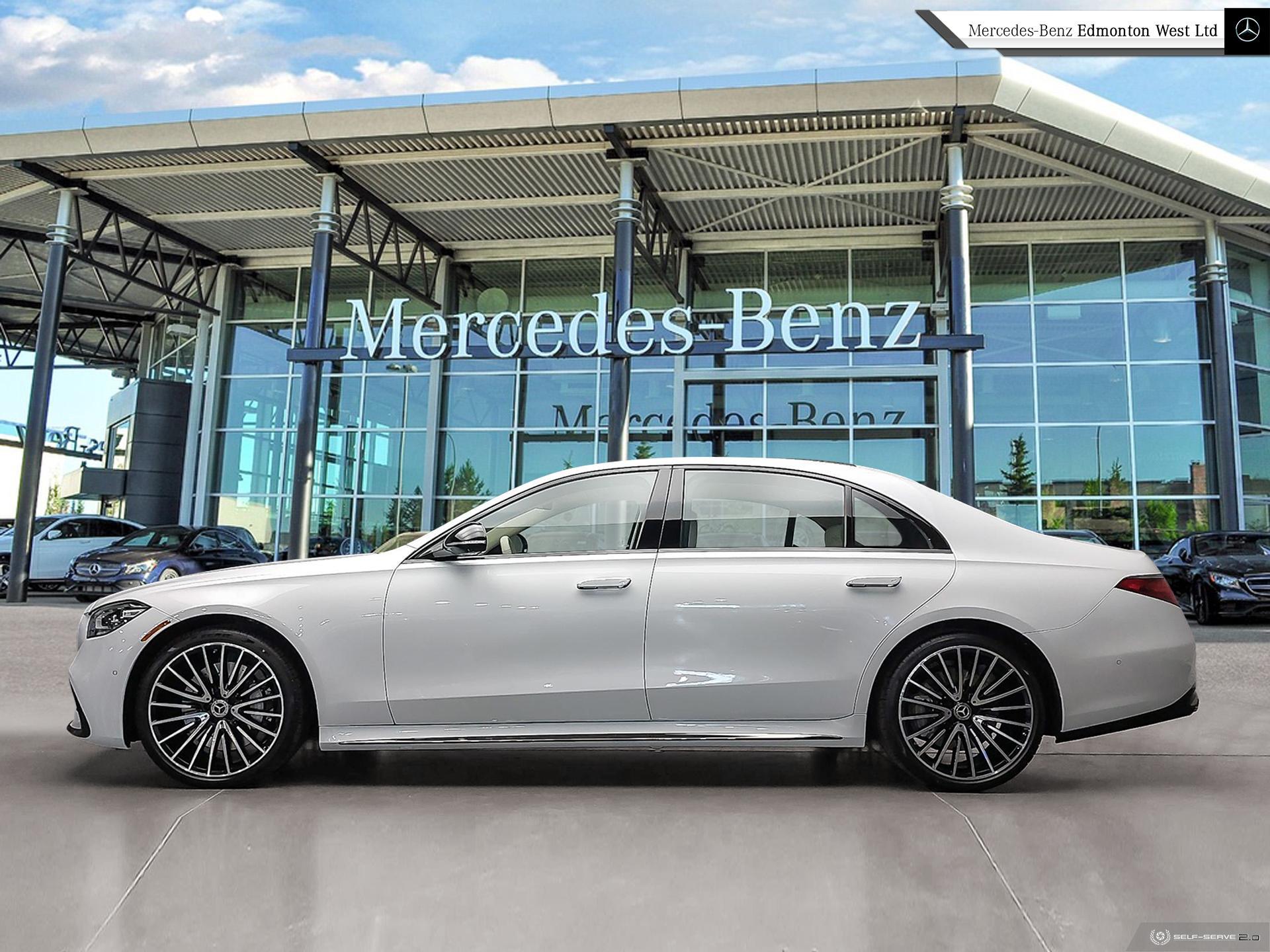 New 2025 Mercedes-Benz S 580 4MATIC Sedan – Manufaktur Opalite White ...