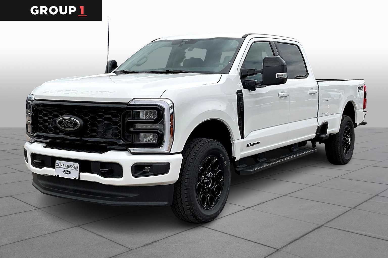 New 2025 Ford Super Duty F-350 SRW LARIAT Crew Cab Pickup in Lubbock #SEC90969 | Gene Messer ...