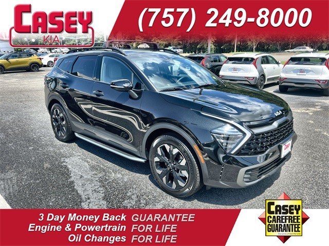 New 2024 Kia Sportage Plug-In Hybrid X-Line 4D Sport Utility in Newport News #KR4080 | Casey Kia