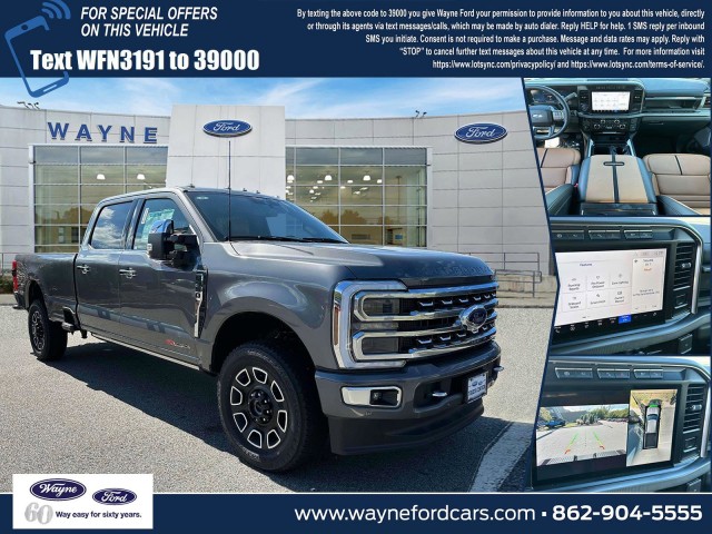 New 2024 Ford Super Duty F-350 SRW Crew Cab Pickup in Wayne #24T-163 ...
