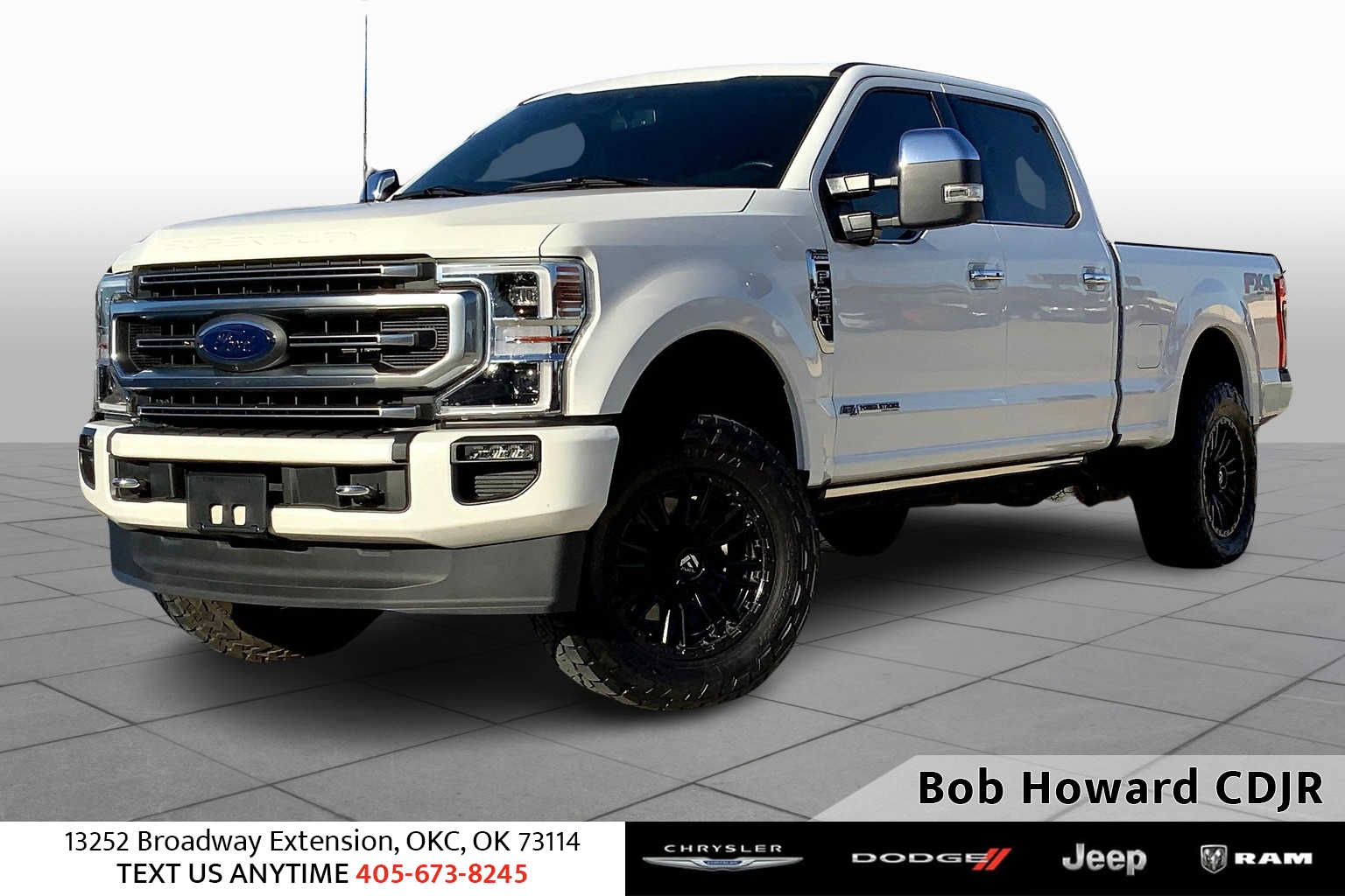 2022 F250 Platinum Interior