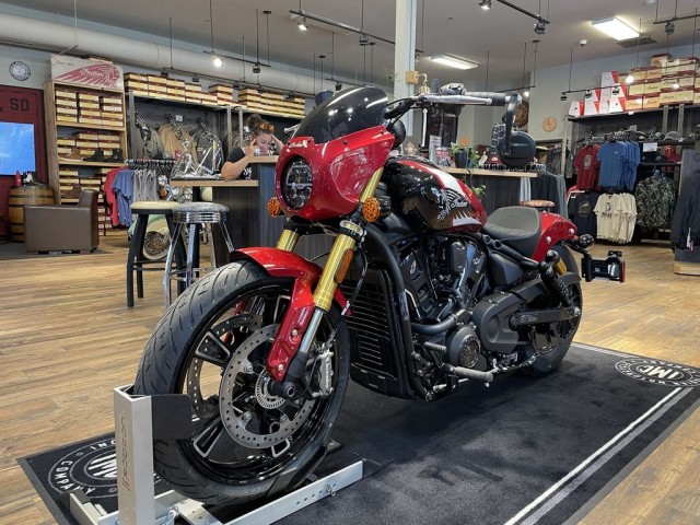 New 2025 Indian Motorcycle® 101 Scout® Sunset Red Metallic with ...